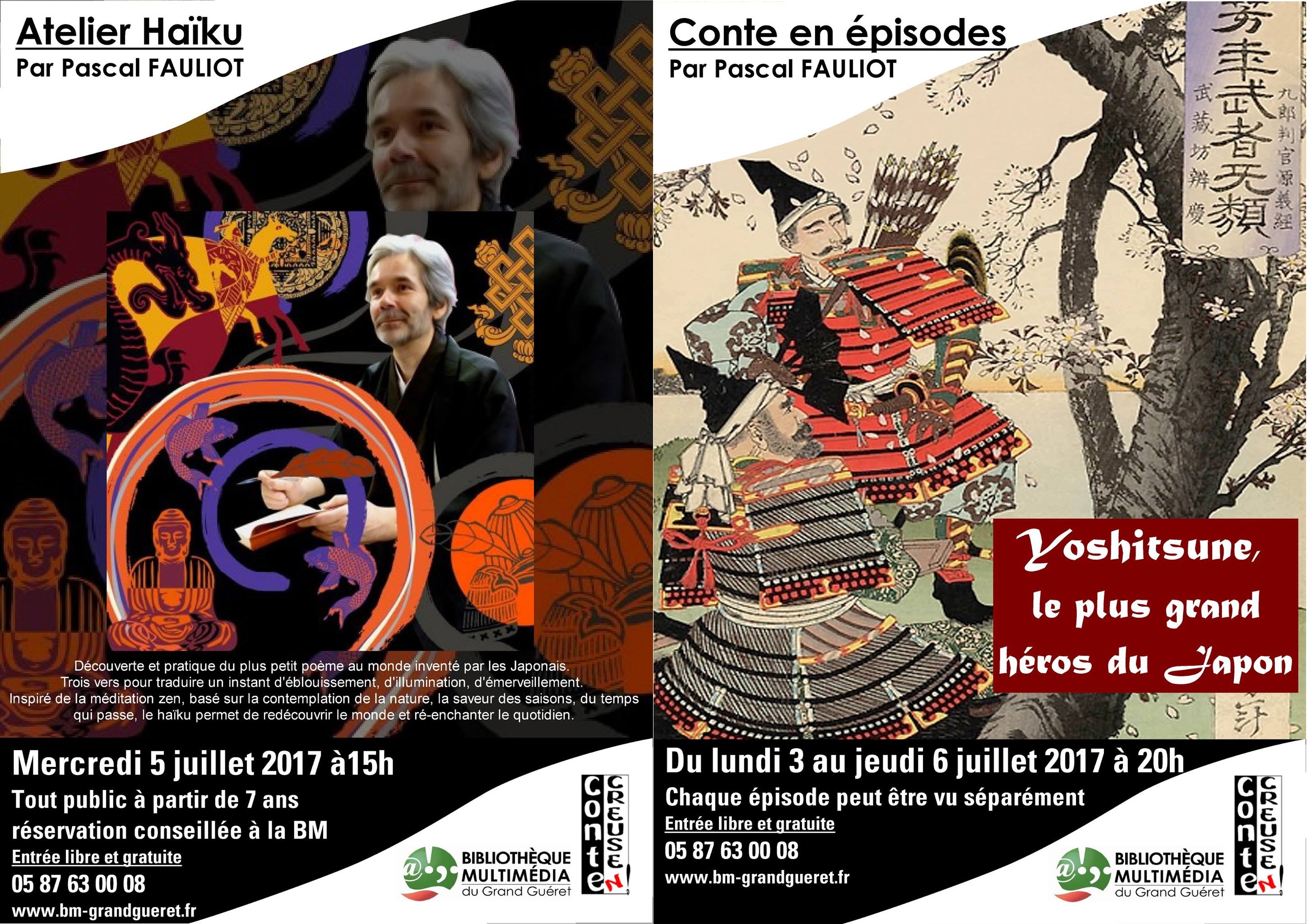 Pascal Fauliot est de passage à la Bibliothèque du Grand Guéret ...